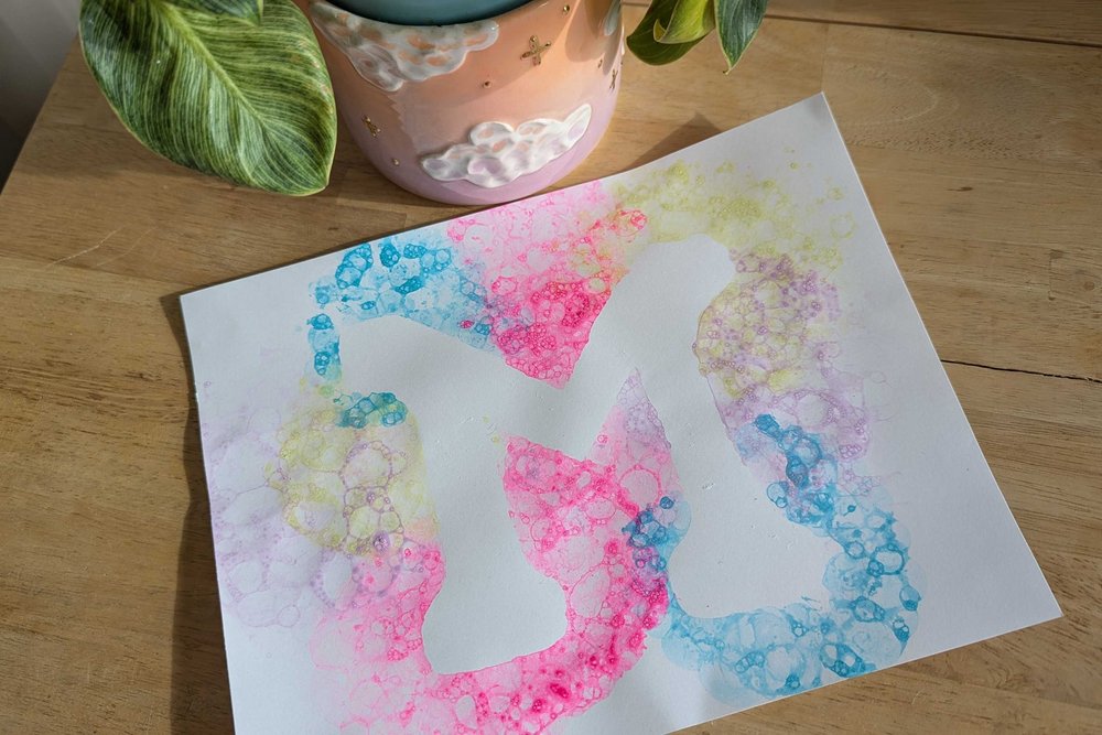 Bubble Painting — The Works Seattle