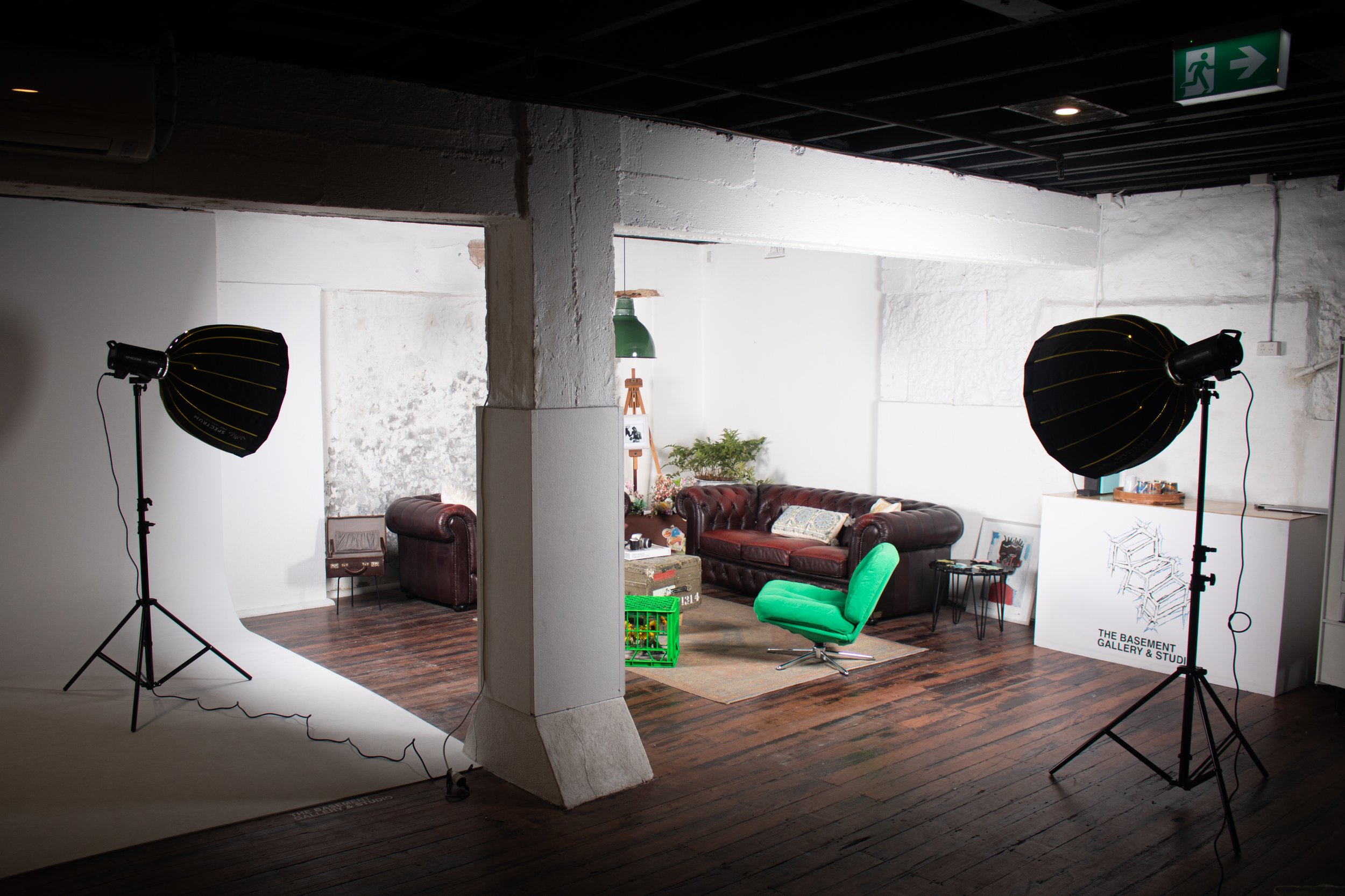 Photography Studio Hire Adelaide | The Basement Gallery & Studio