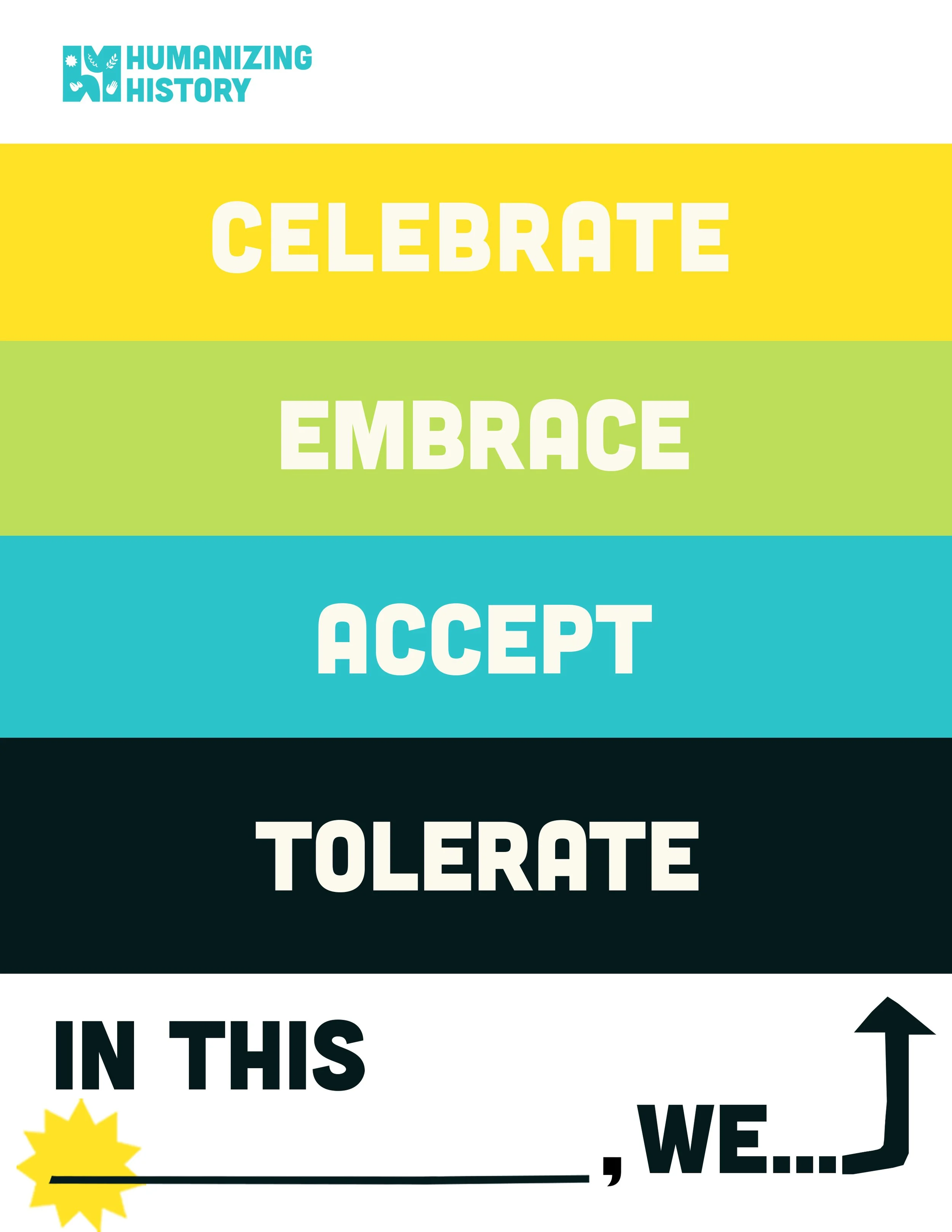 Celebrate Chart Download — HUMANIZING HISTORY