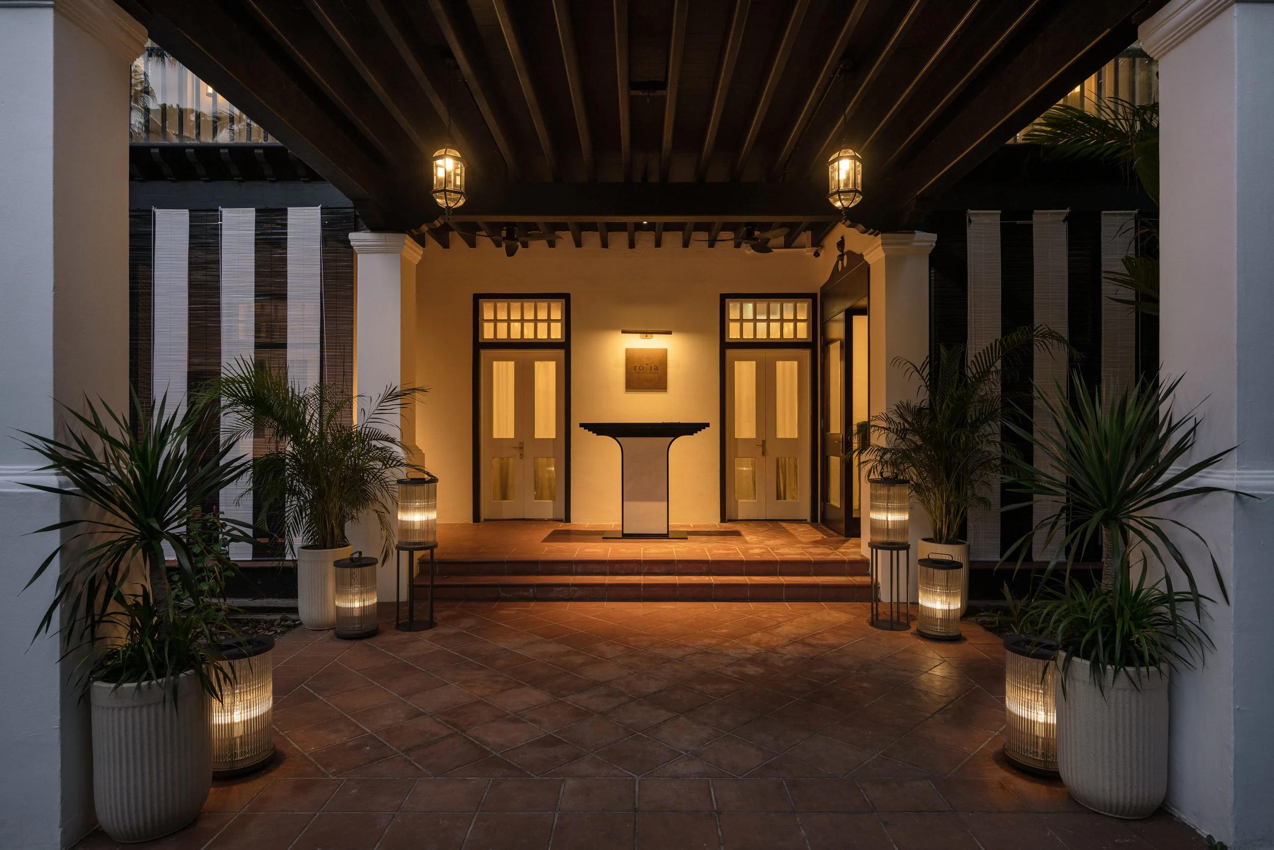 Roia Restaurant — Progressive Indian Fine Dining at Singapore Botanic ...