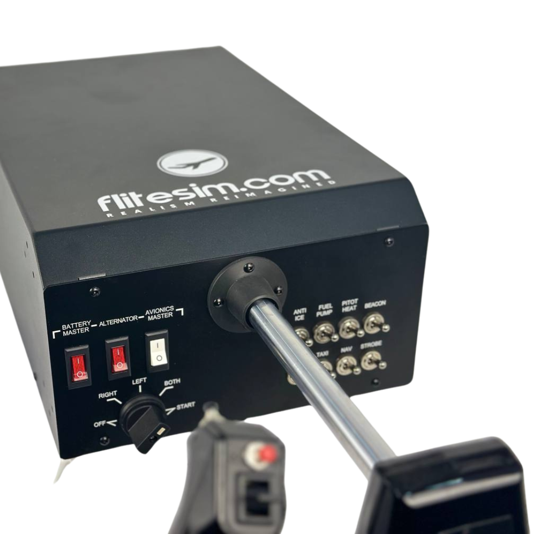 CLS-60 Force Feedback Yoke (NEW) - Removable Mounting Tabs — FliteSim.com