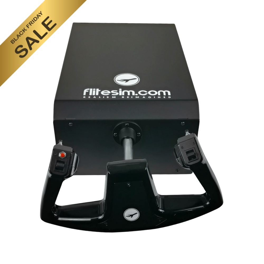 CLS-60 Force Feedback Yoke (NEW) - Removable Mounting Tabs — FliteSim.com