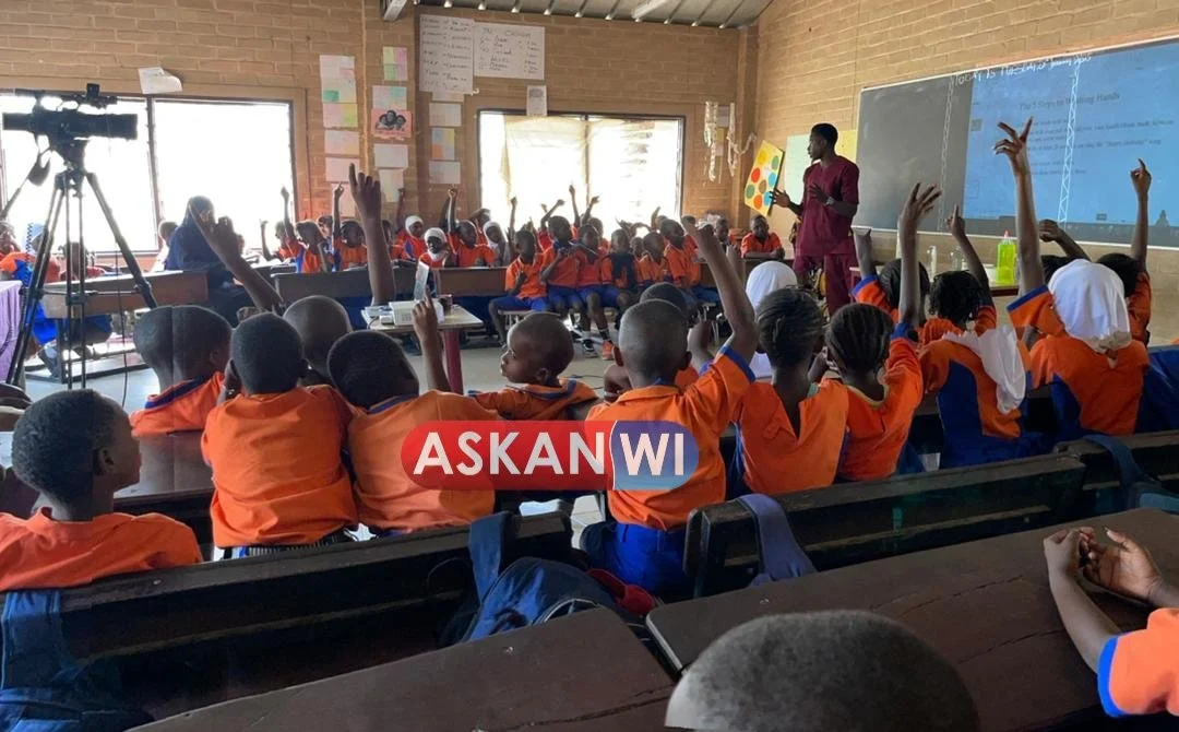 Hygiene Cycle Organises Handwashing Exercise at Gambia College Buganala School — Askanwi