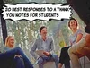 20 Best Responses to A "Thank You Note" For Students — Responsefully