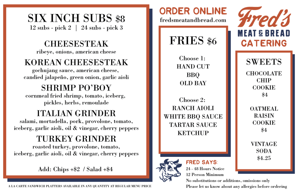 FRED’S MEAT & BREAD