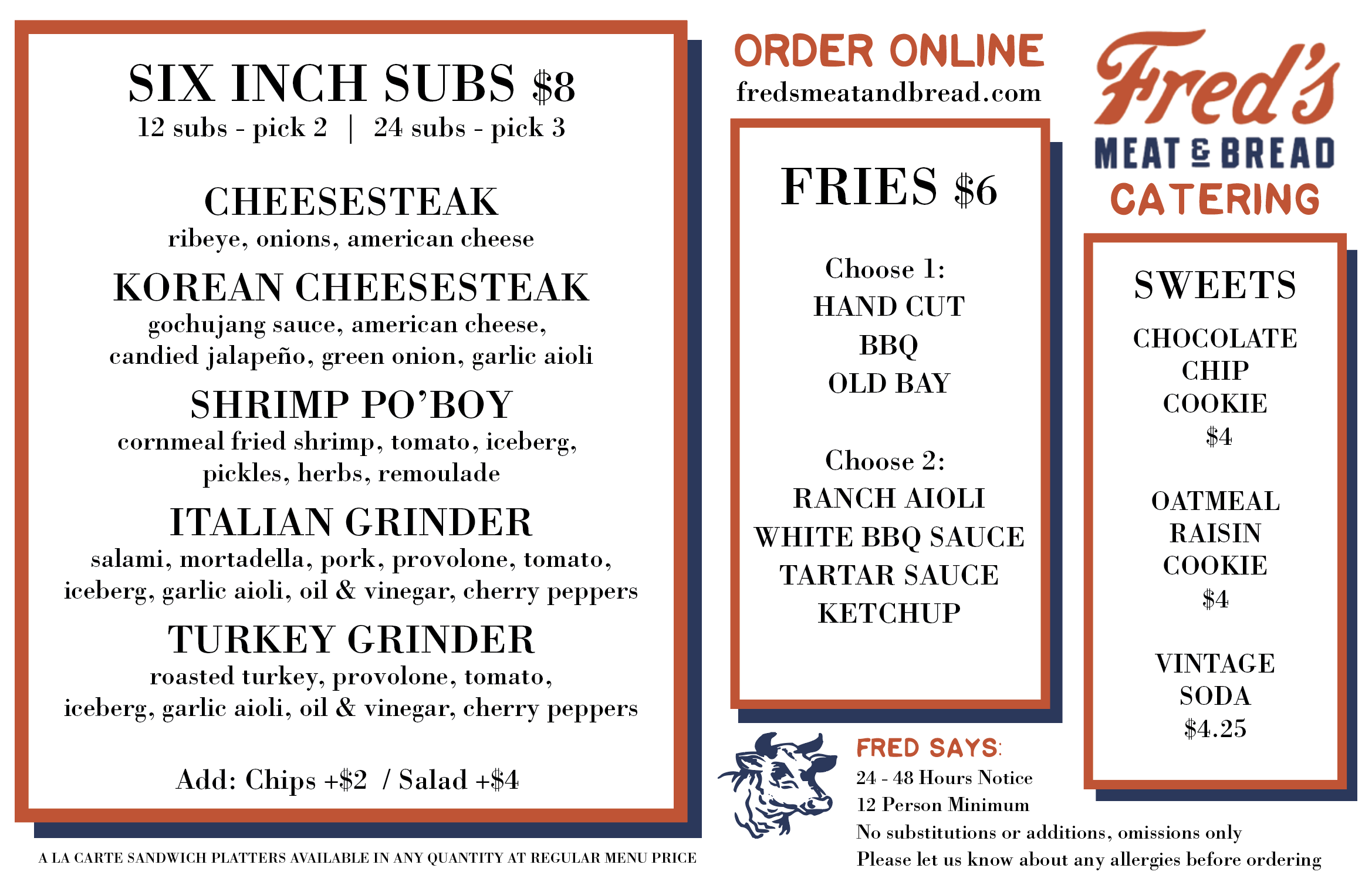 FRED’S MEAT & BREAD