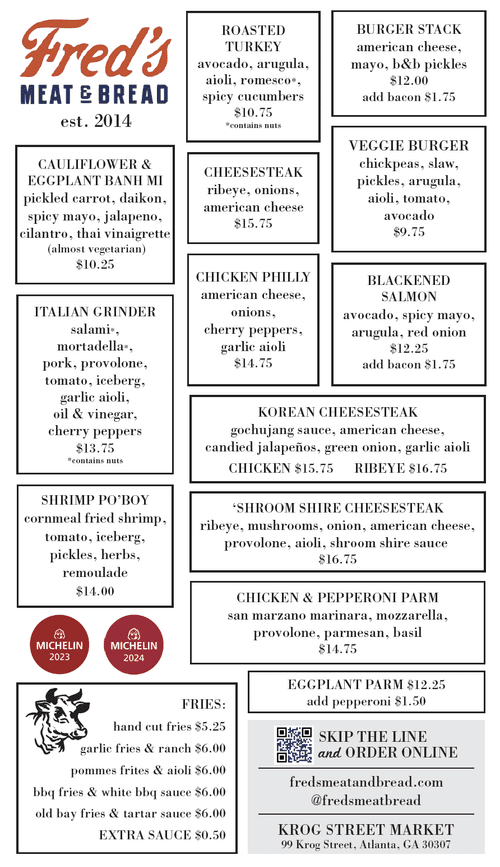 FRED’S MEAT & BREAD