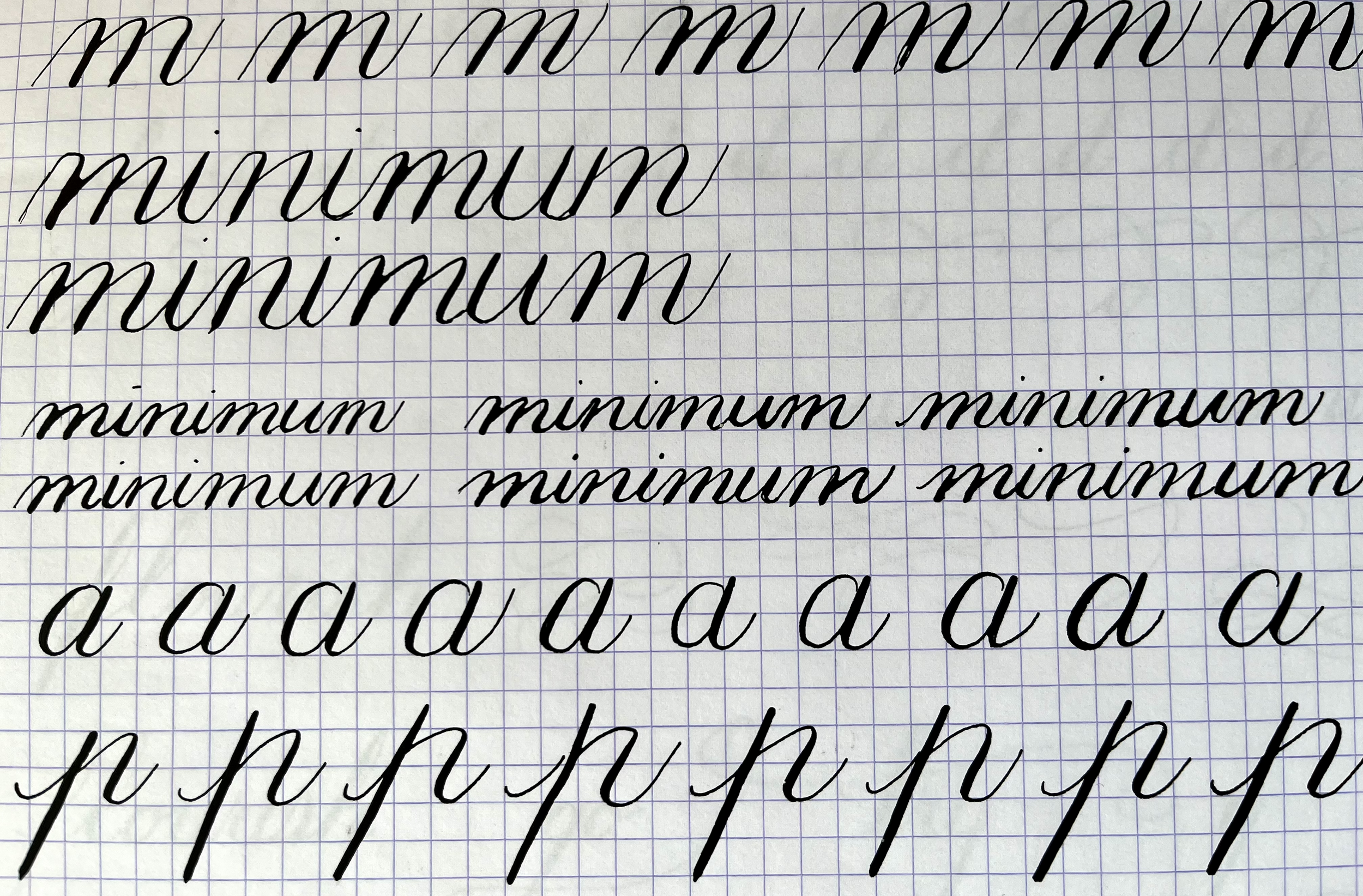 10-min Calligraphy Warm-ups — Grá Calligraphy & Design