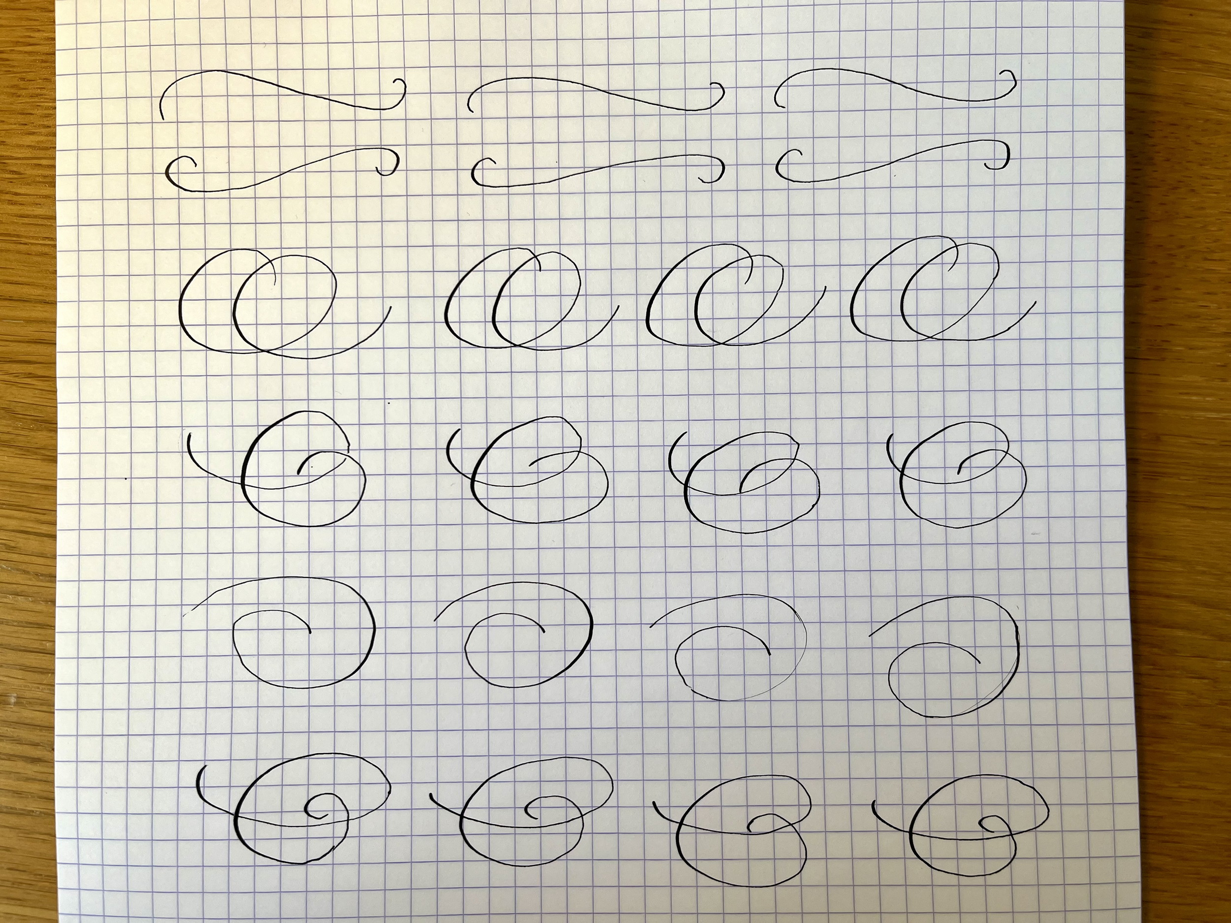 10-min Calligraphy Warm-ups — Grá Calligraphy & Design