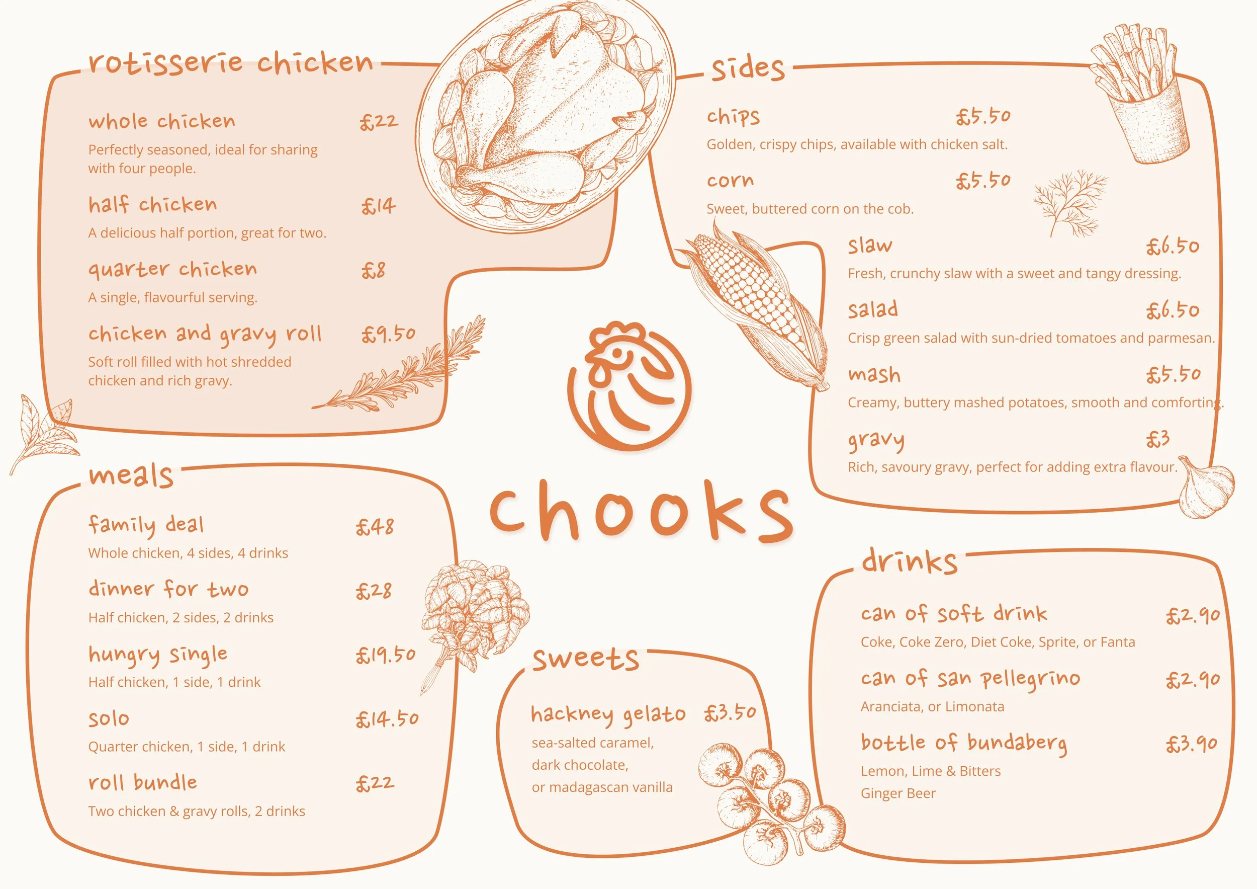 Menu — Chooks