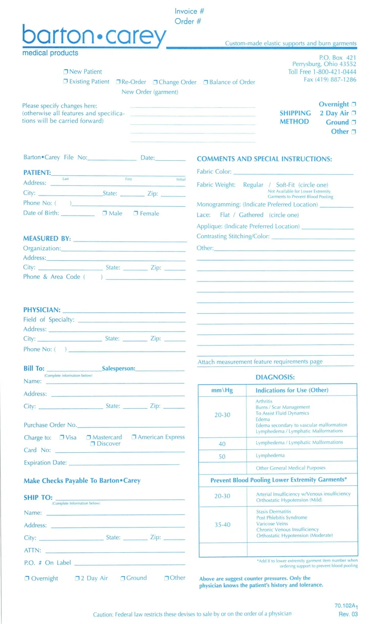 Barton Carey Medical Products