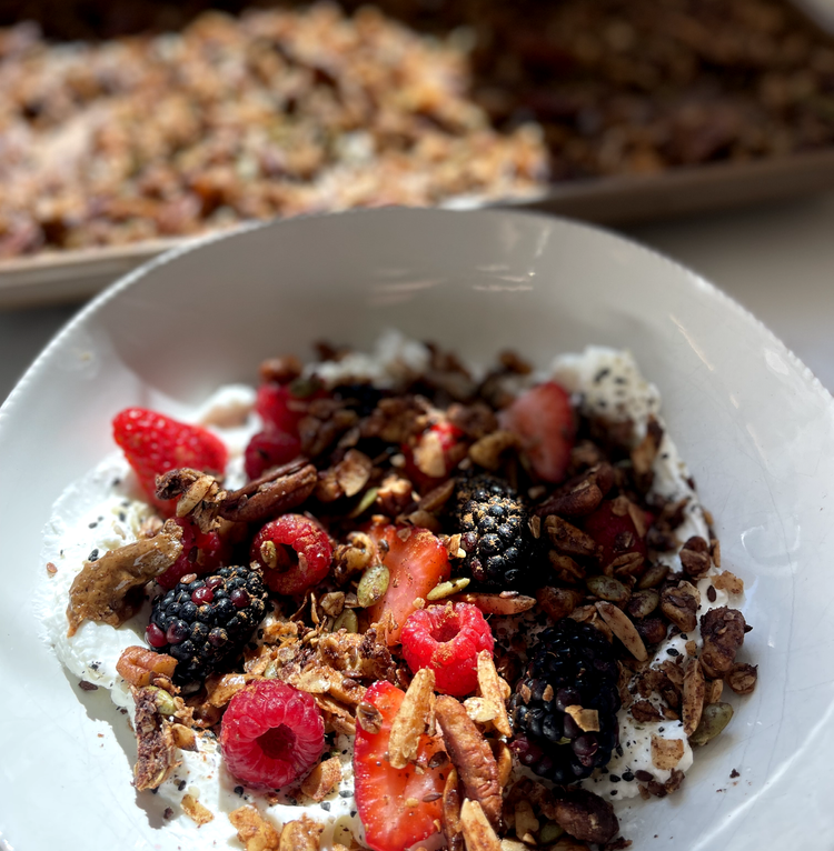 The OG Nut and Seed Granola — Cooking in Color