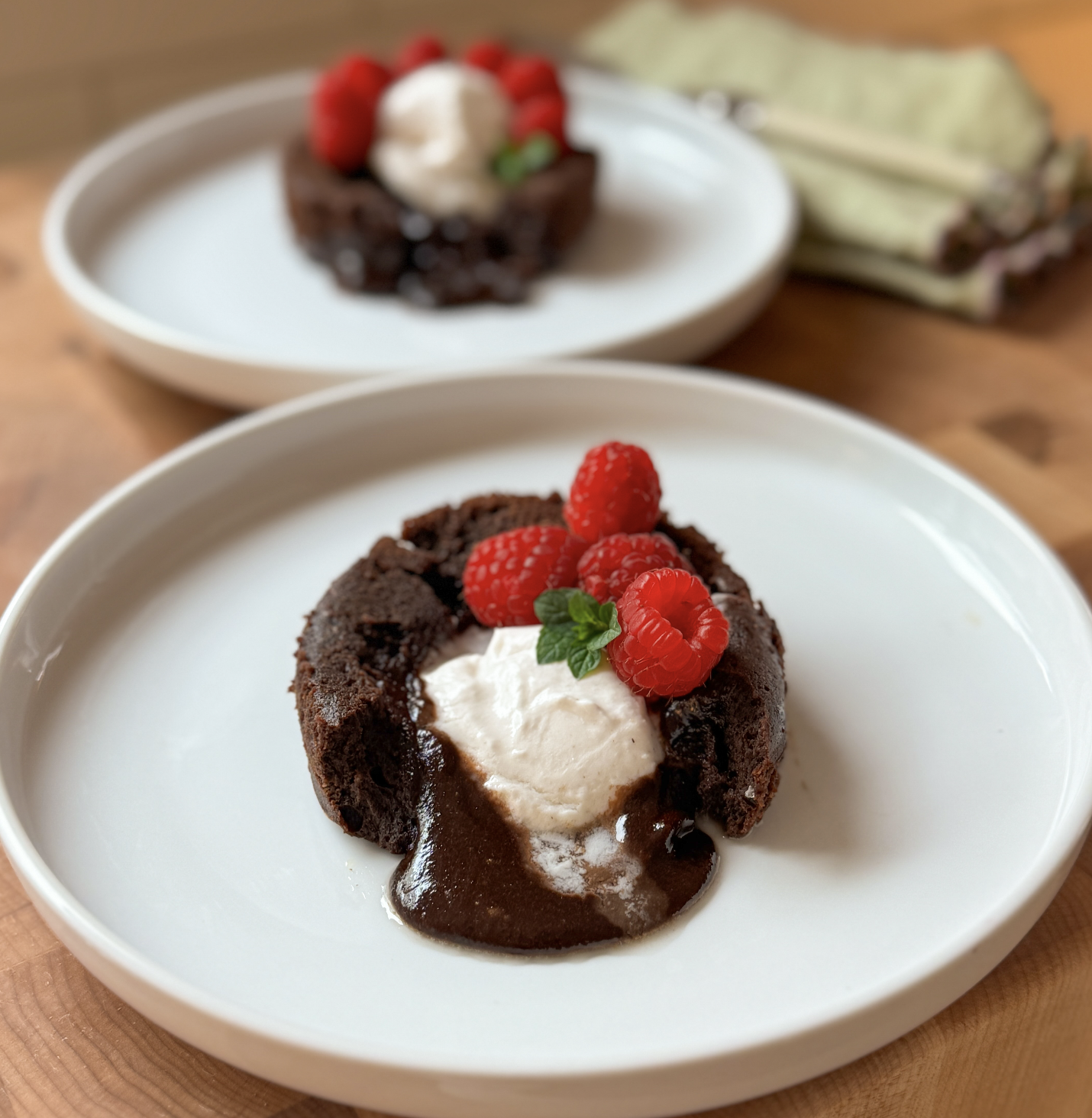 Mini Molten Chocolate Cakes — Cooking in Color