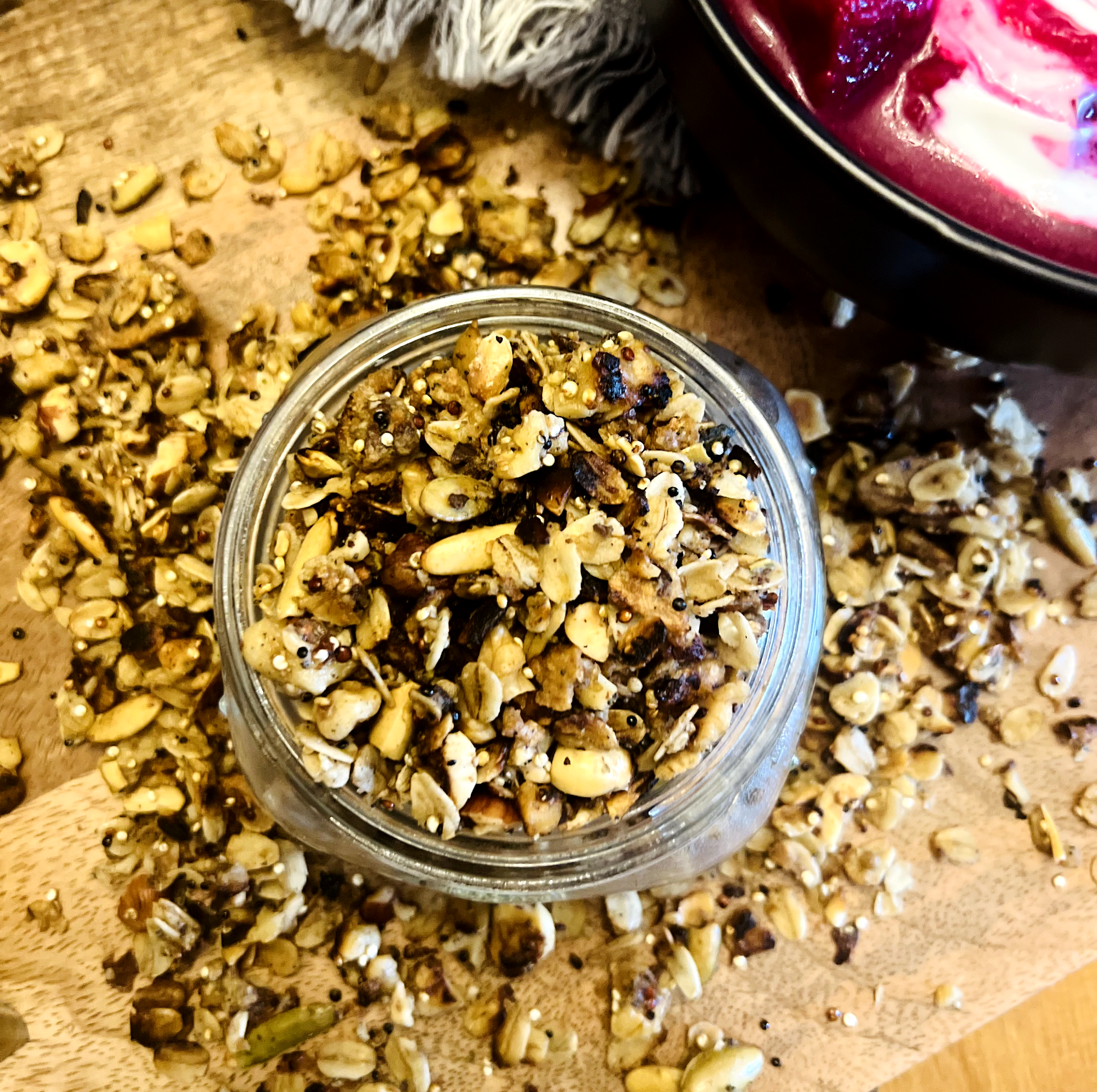 Savory Granola Cooking In Color savory-granola-cooking-in-color
