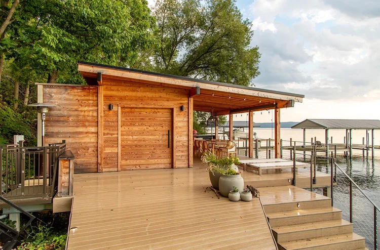 Lakefront Boathouse — Trade Design Build