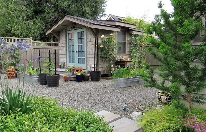 Small Backyard Designs: Storage Sheds for Seattle Gardens — APLDWA