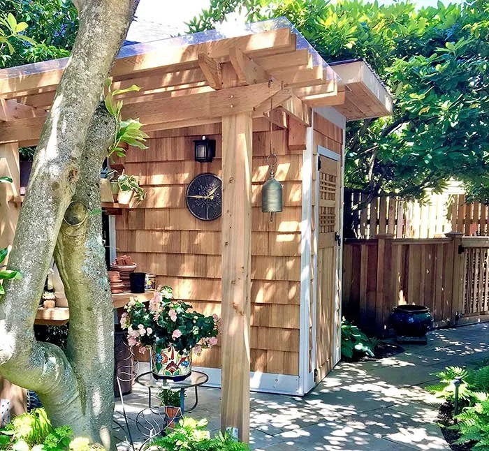 Small Backyard Designs: Storage Sheds for Seattle Gardens — APLDWA