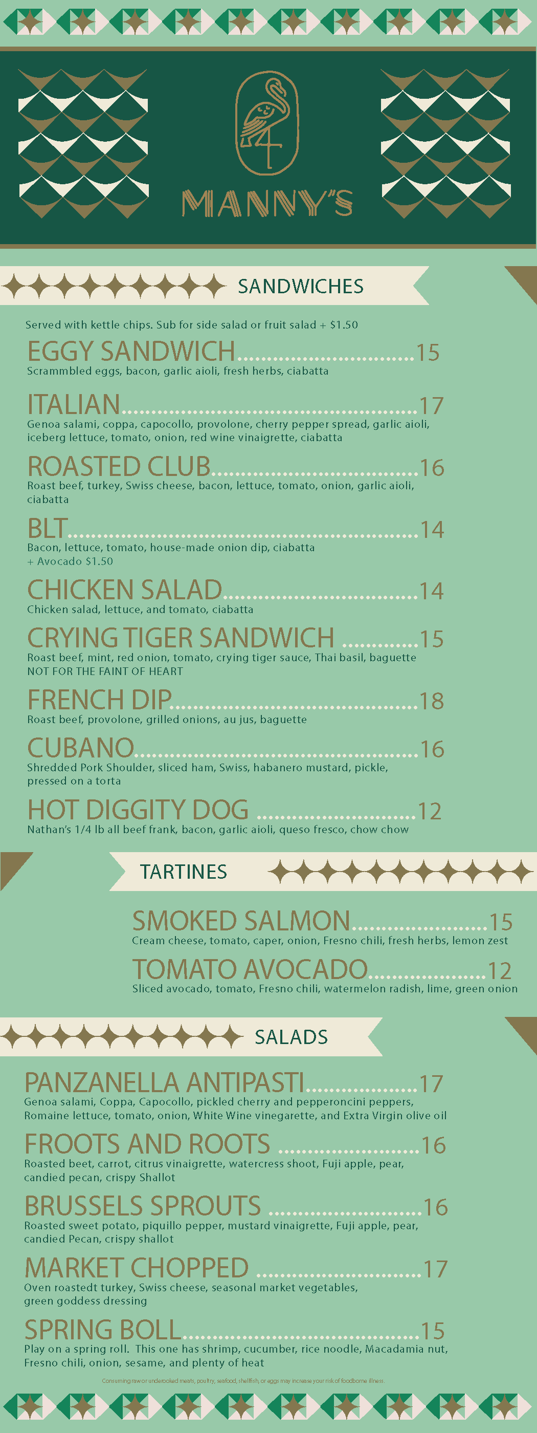 Manny's — Lobos Hospitality