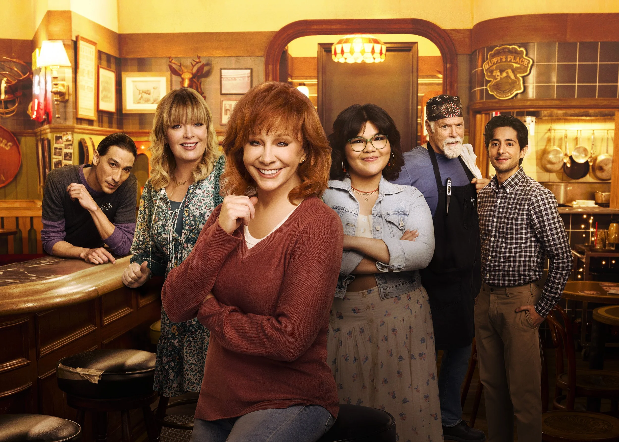 “Happy’s Place” renewed for second season — Reba McEntire
