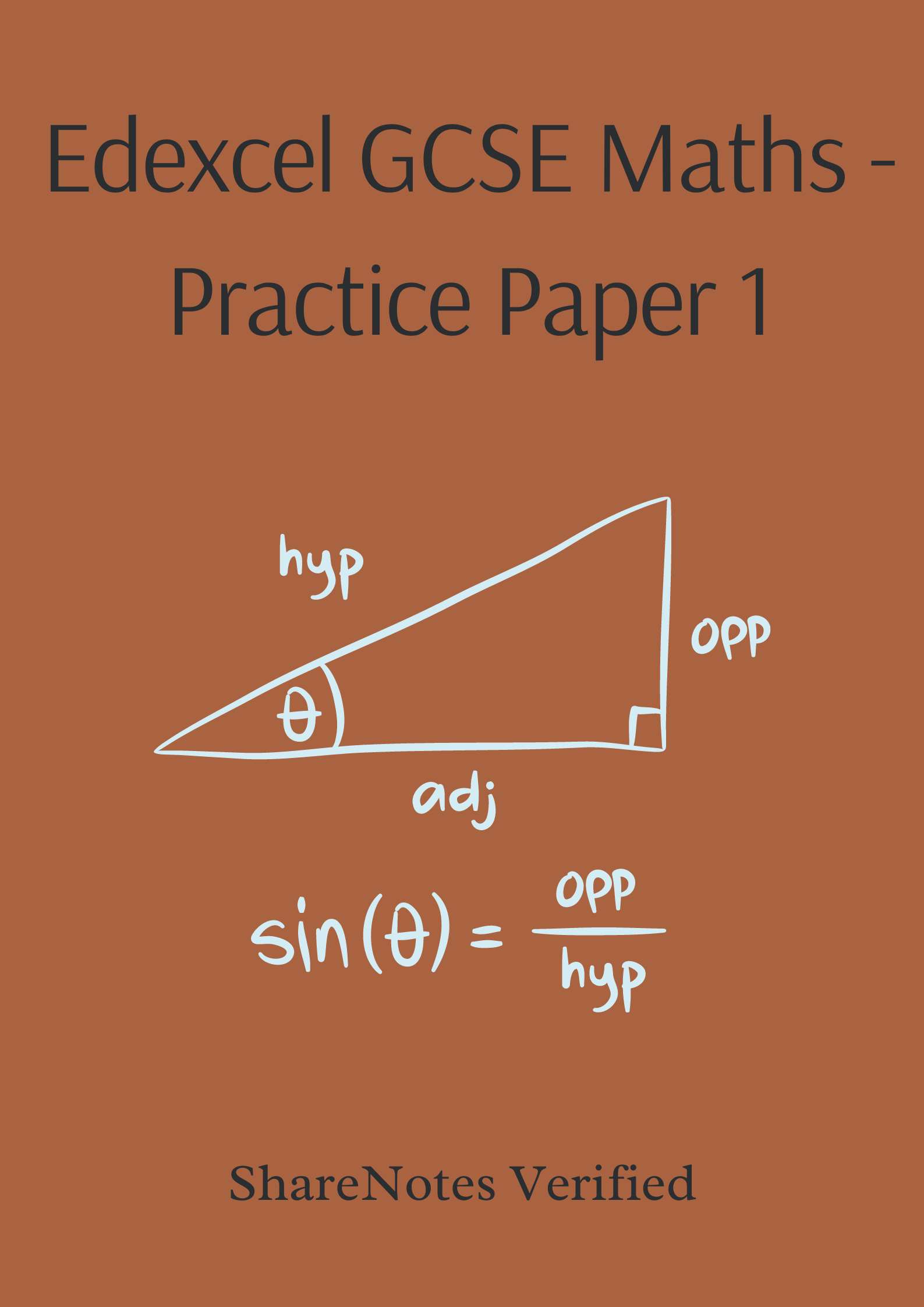 GCSE Maths Practice Exam Paper 1 — ShareNotes