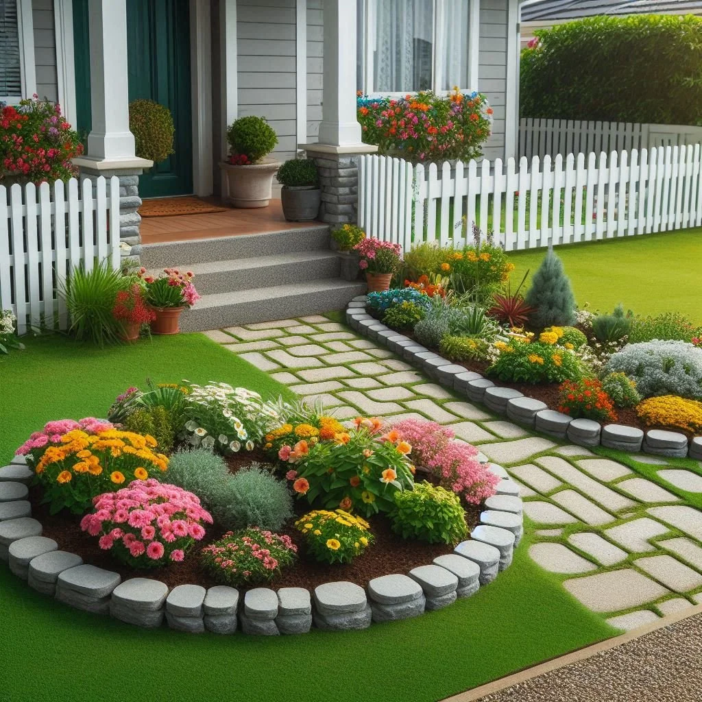15 Cheap Simple Front Yard Landscaping Ideas