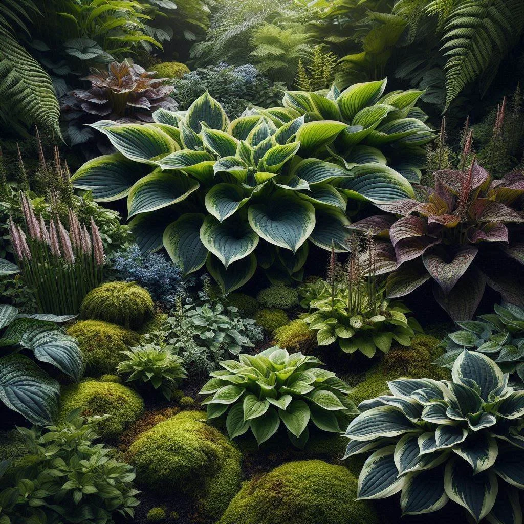 15 Beautiful Hosta Garden Ideas for Lush Shade