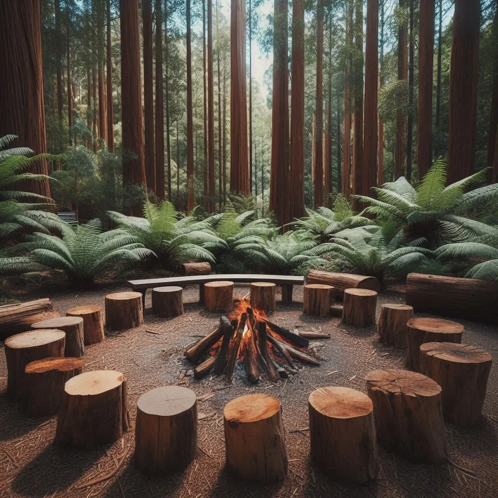 15 Short Tree Stump Ideas for Outdoor Decor