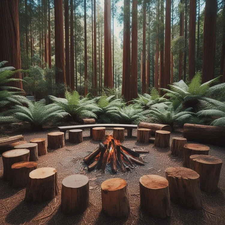 15 Short Tree Stump Ideas for Outdoor Decor