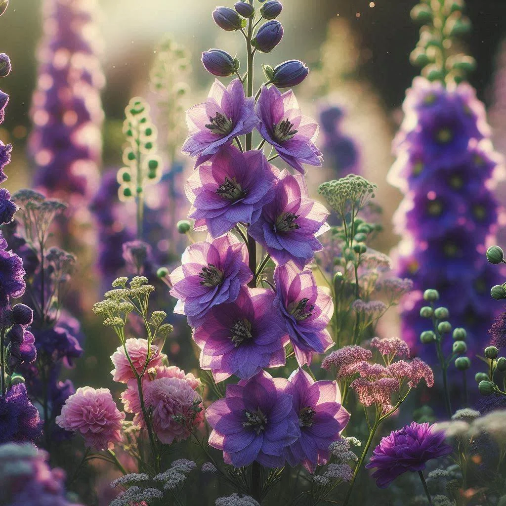 15 Beautiful Purple Tall Flowers to Plant