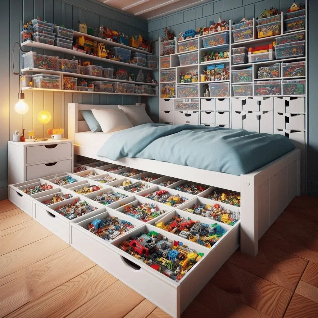 15 Clever LEGO Storage Ideas for Neat Spaces