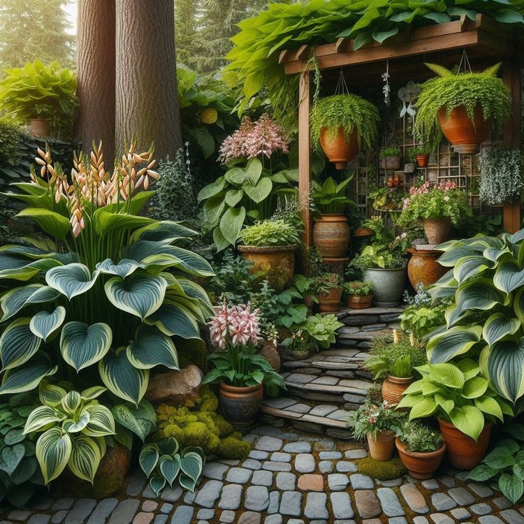 15 Beautiful Hosta Garden Ideas for Lush Shade