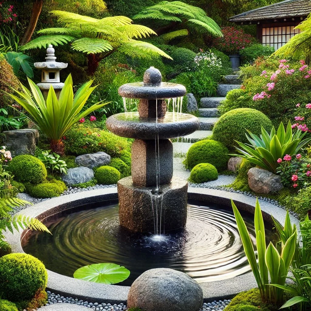 15 Garden Fountain Ideas for a Serene Backyard