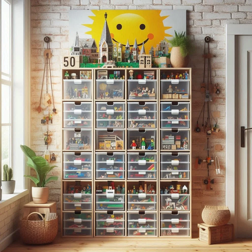 15 Clever LEGO Storage Ideas for Neat Spaces