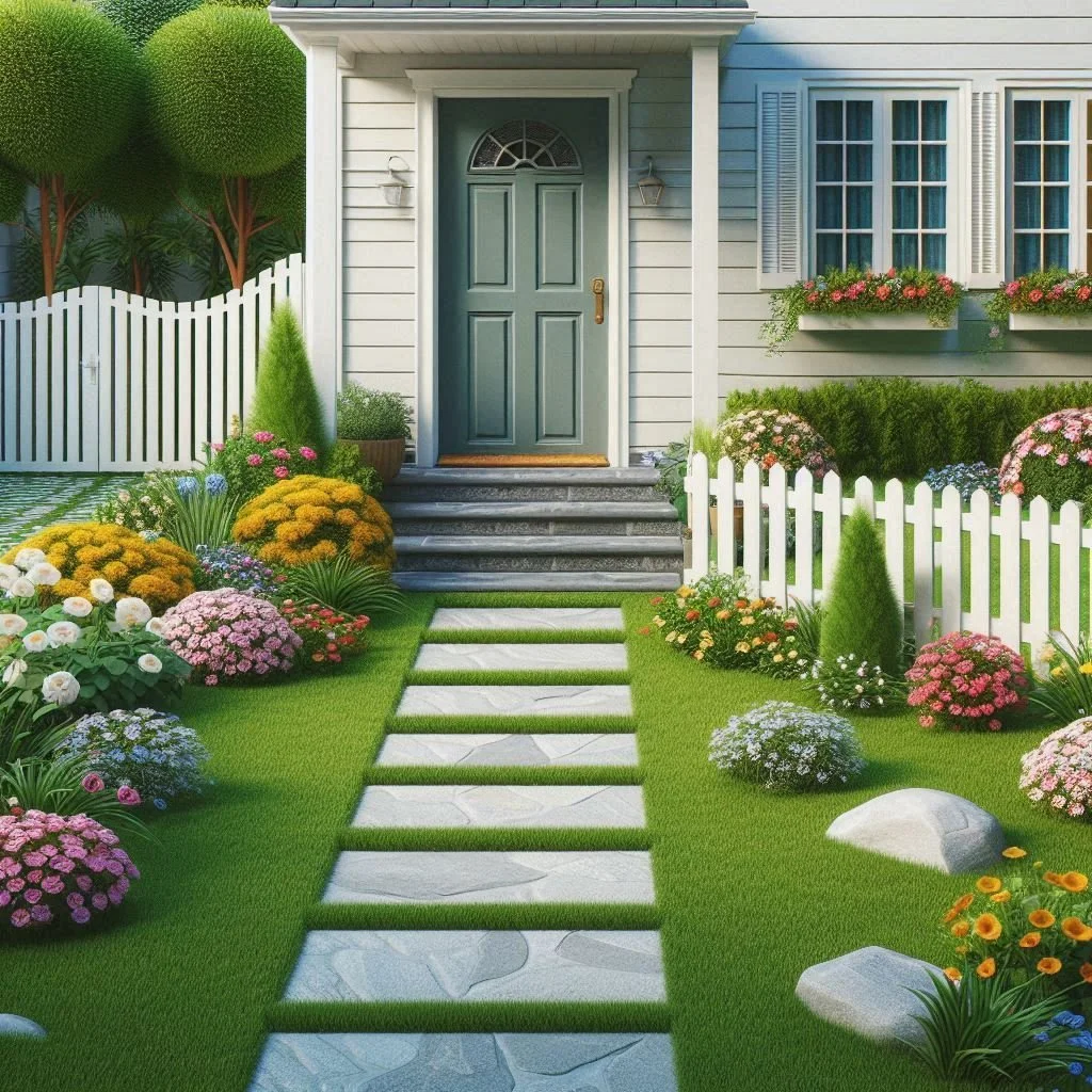 15 Cheap Simple Front Yard Landscaping Ideas