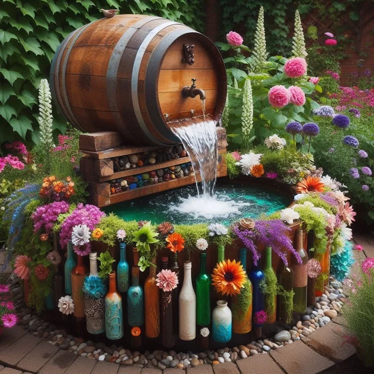 15 Garden Fountain Ideas for a Serene Backyard