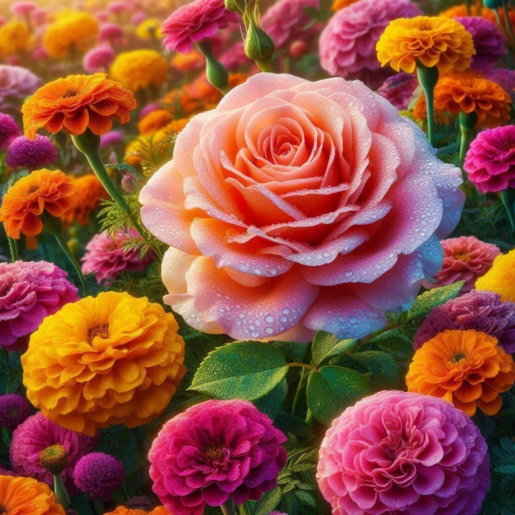 15 Best Rose Companion Plants for a Healthy Garden