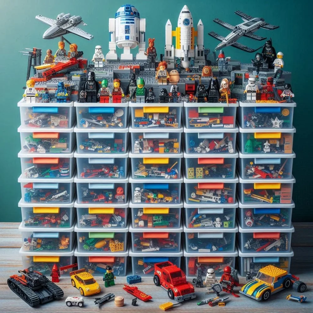 15 Clever LEGO Storage Ideas for Neat Spaces