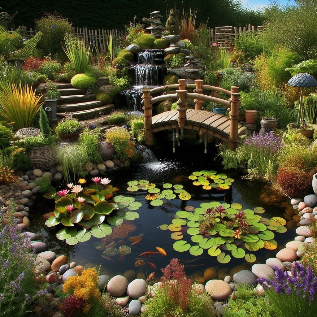 15 Beautiful Garden Pond Ideas for Any Yard
