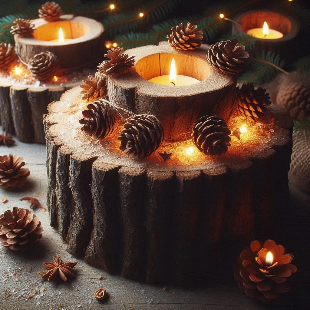15 Short Tree Stump Ideas for Outdoor Decor