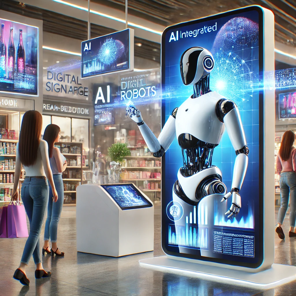 Integrating AI with Digital Signage Robots: The Future of Intelligent ...