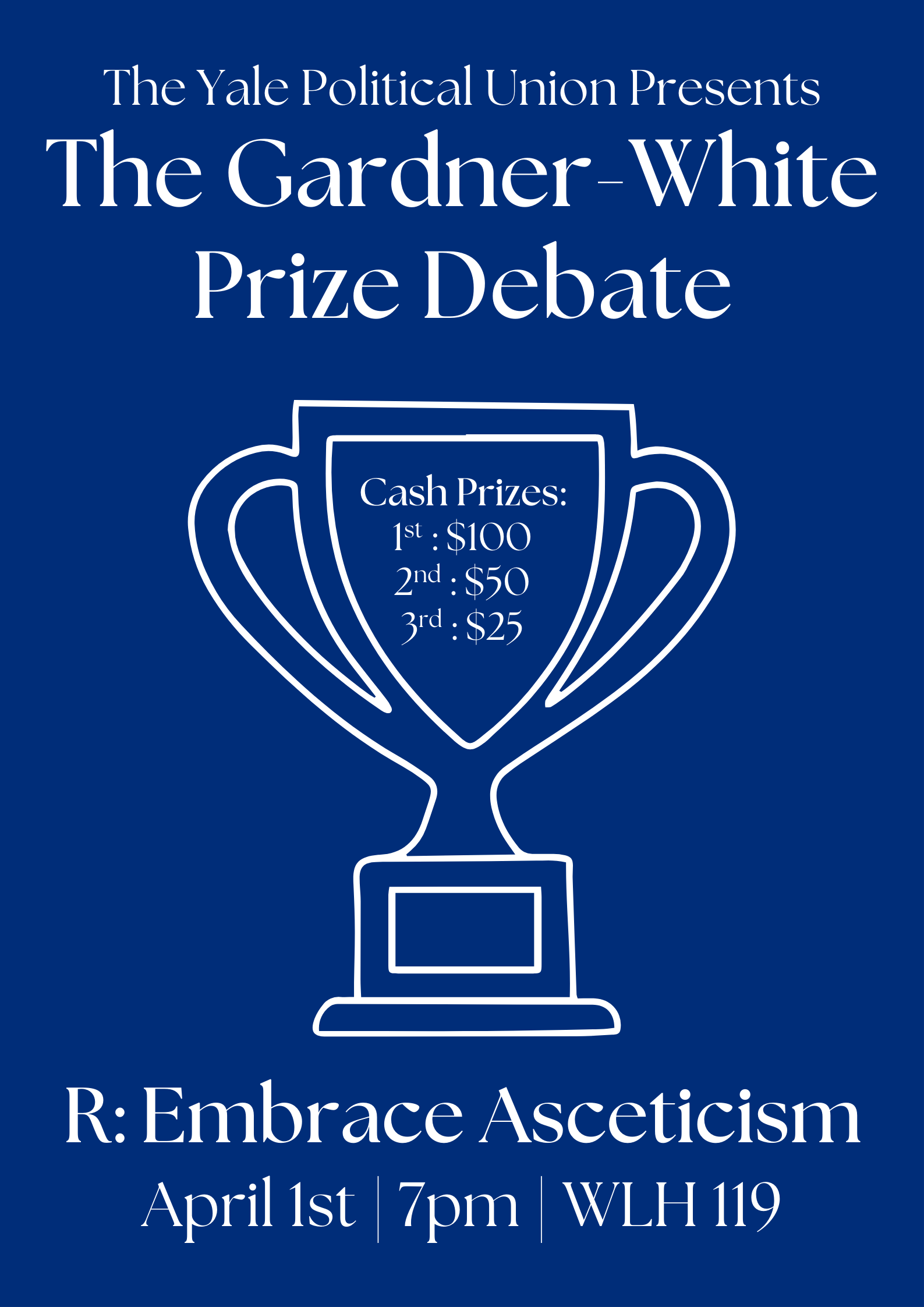 Spring 2025 Debates — The Yale Political Union