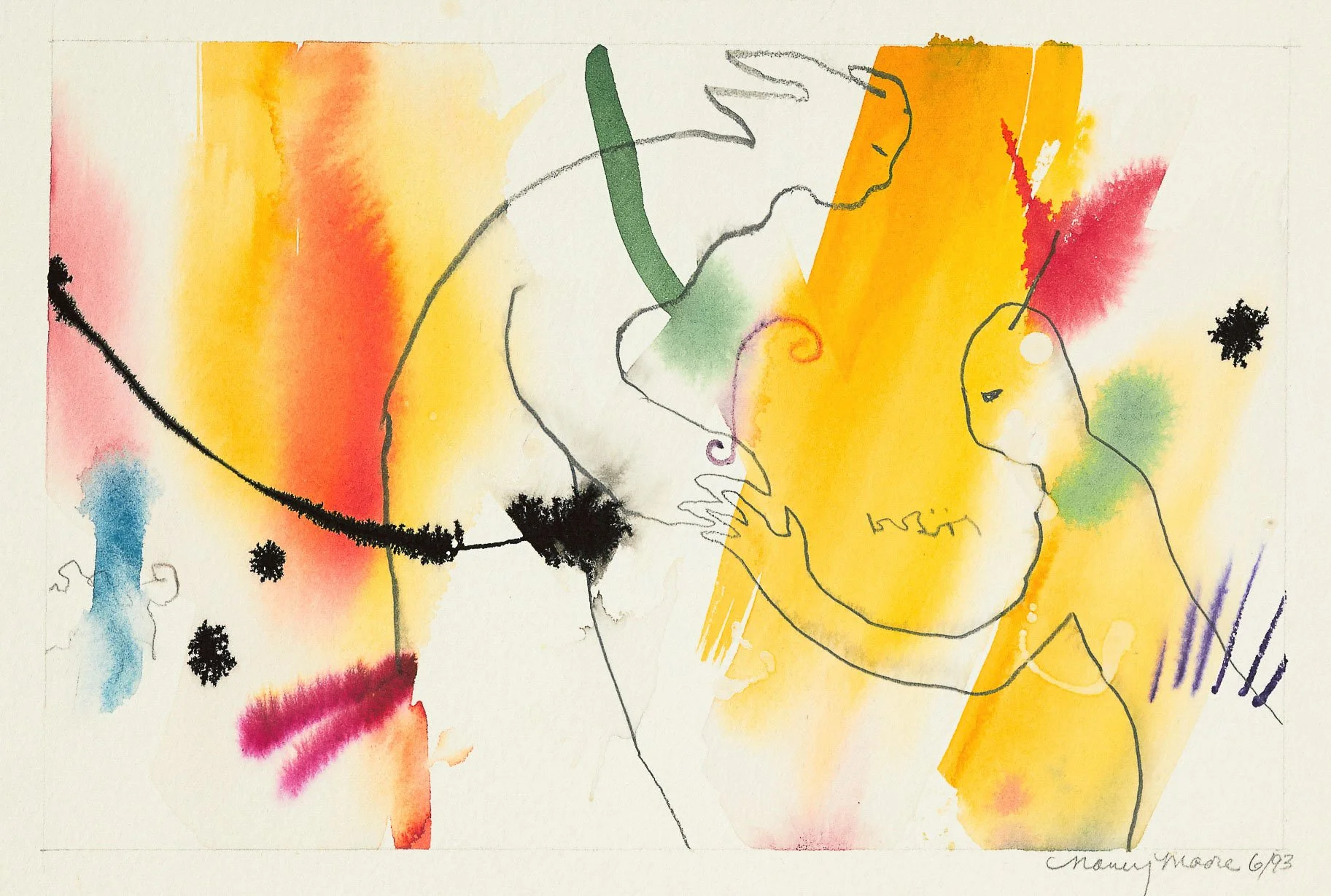 HUMAN CONNECTION PAINTINGS — THE ART OF NANCY MOORE