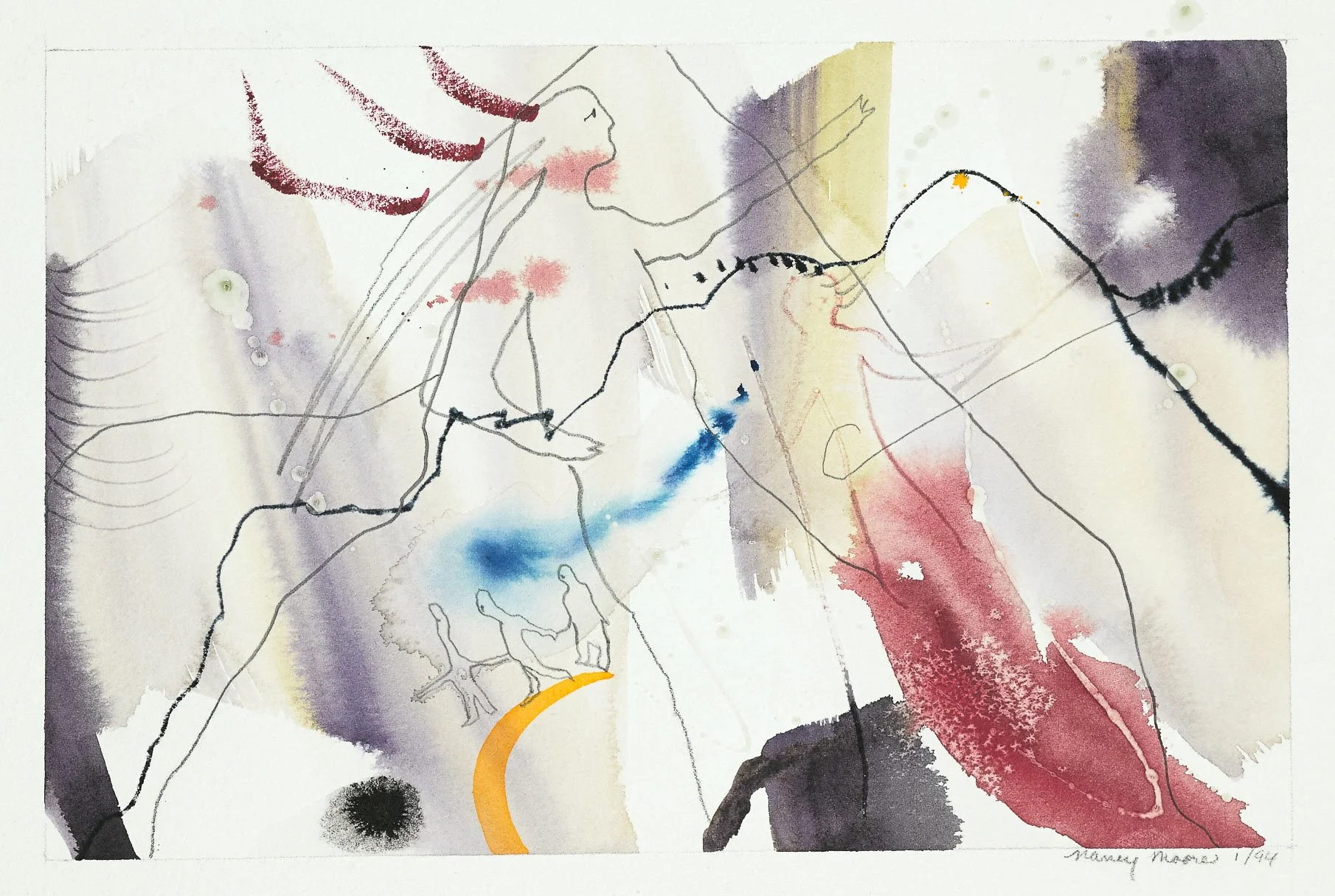 HUMAN CONNECTION PAINTINGS — THE ART OF NANCY MOORE