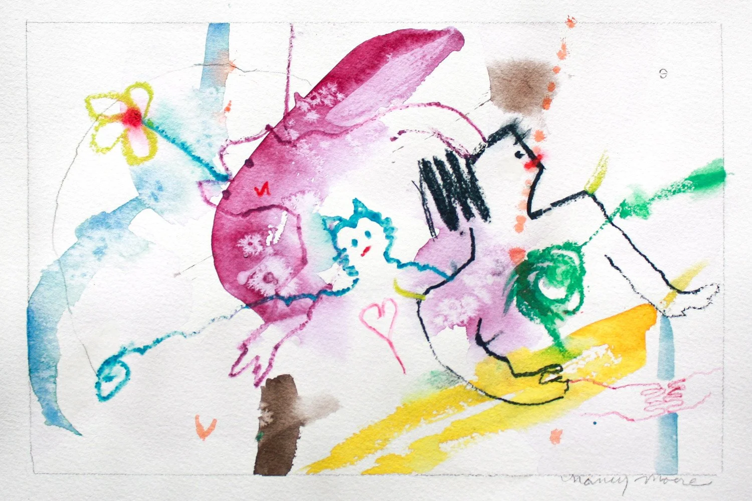 RECENT PAINTINGS — THE ART OF NANCY MOORE