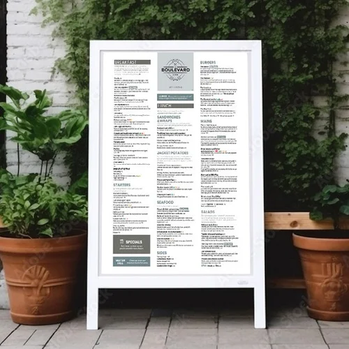 Selsey Menu — Boulevard Family Restaurant