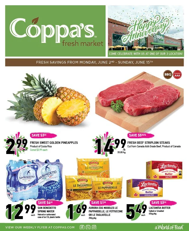 Weekly Flyer — Coppa's Fresh Market