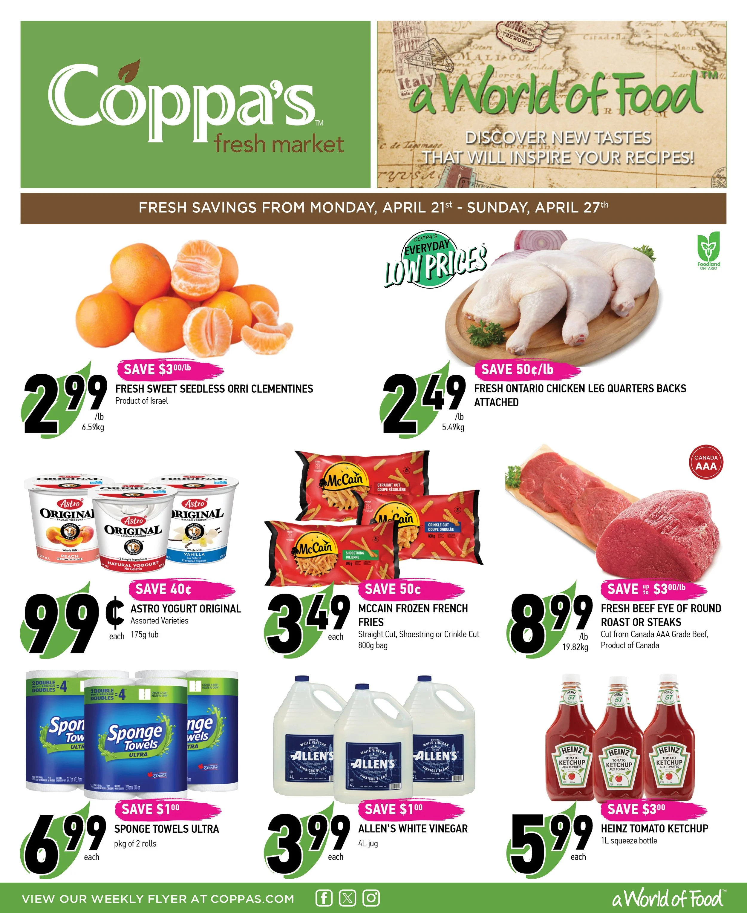 Weekly Flyer — Coppa's Fresh Market