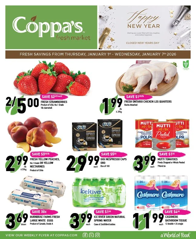 Weekly Flyer — Coppa's Fresh Market