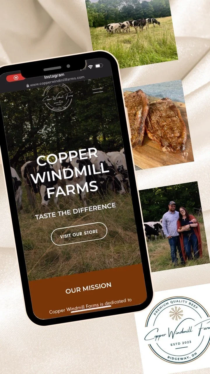 Copper Windmill Farms | Pasture Raised Holstein Beef | Grain & Grass ...