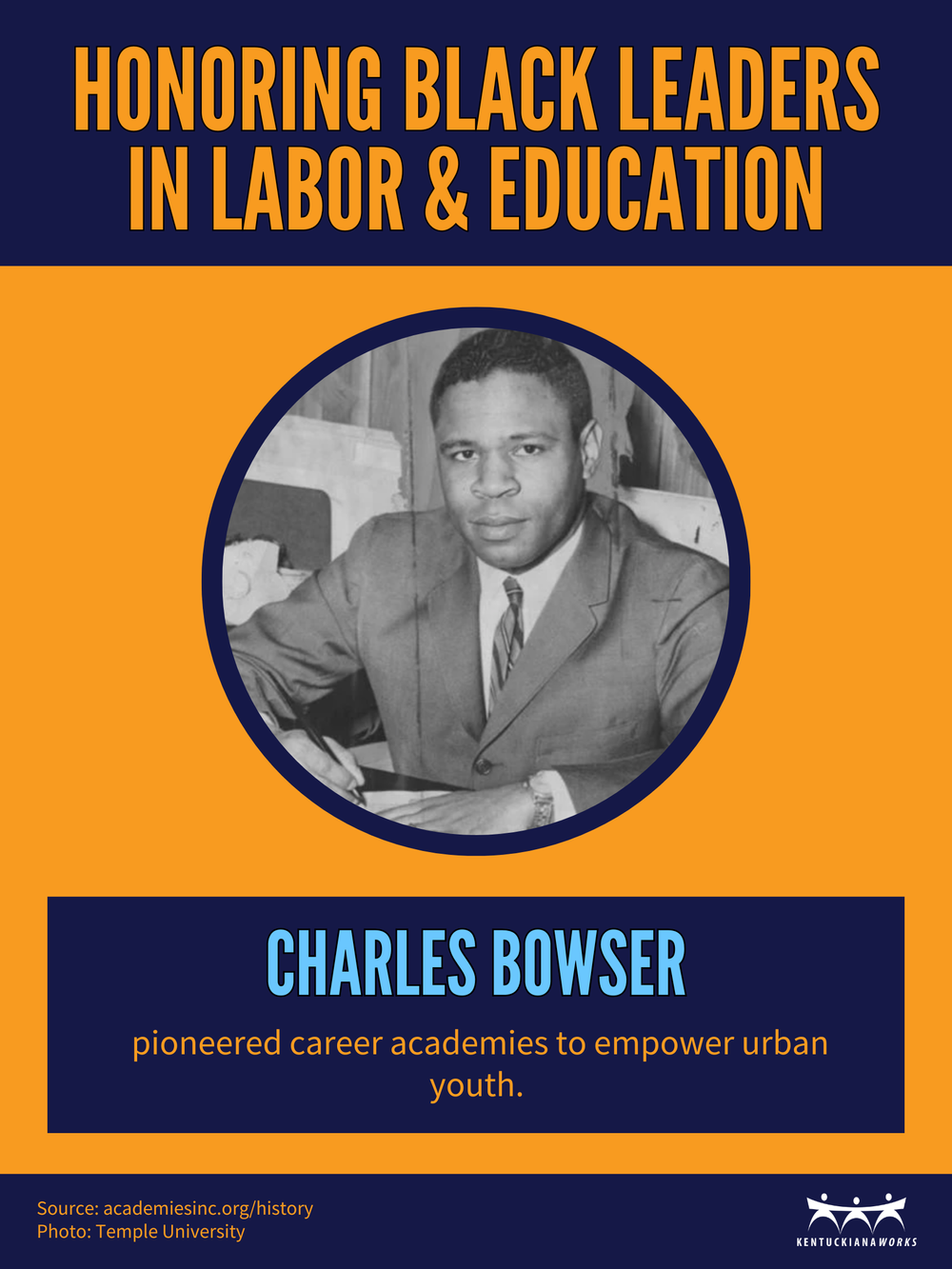 Honoring Charles Bowser: The Vision Behind Career Academies — Academies ...